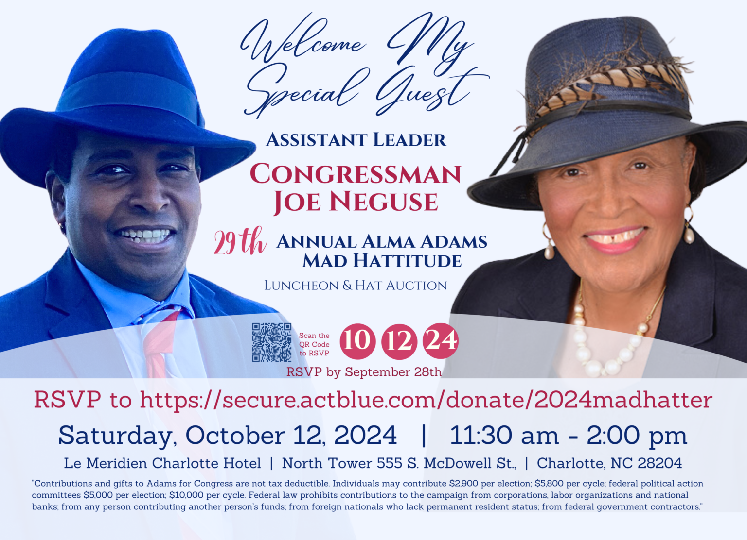 Home - Alma Adams, US Congress, North Carolina's 12th District